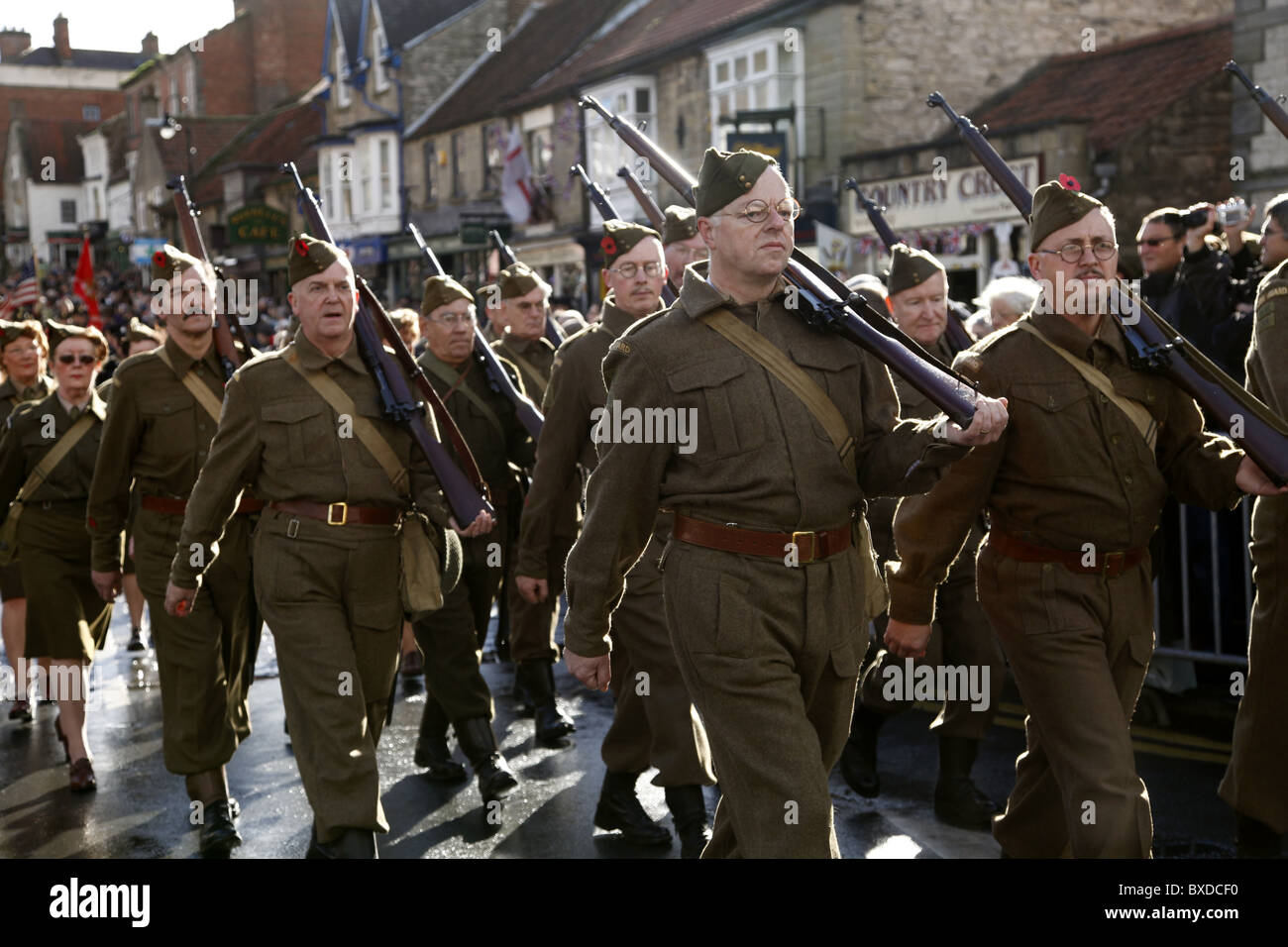 HOME GUARD MARCHING PICKERING NORTH YORKSHIRE PICKERING NORTH YORKSHIRE ...