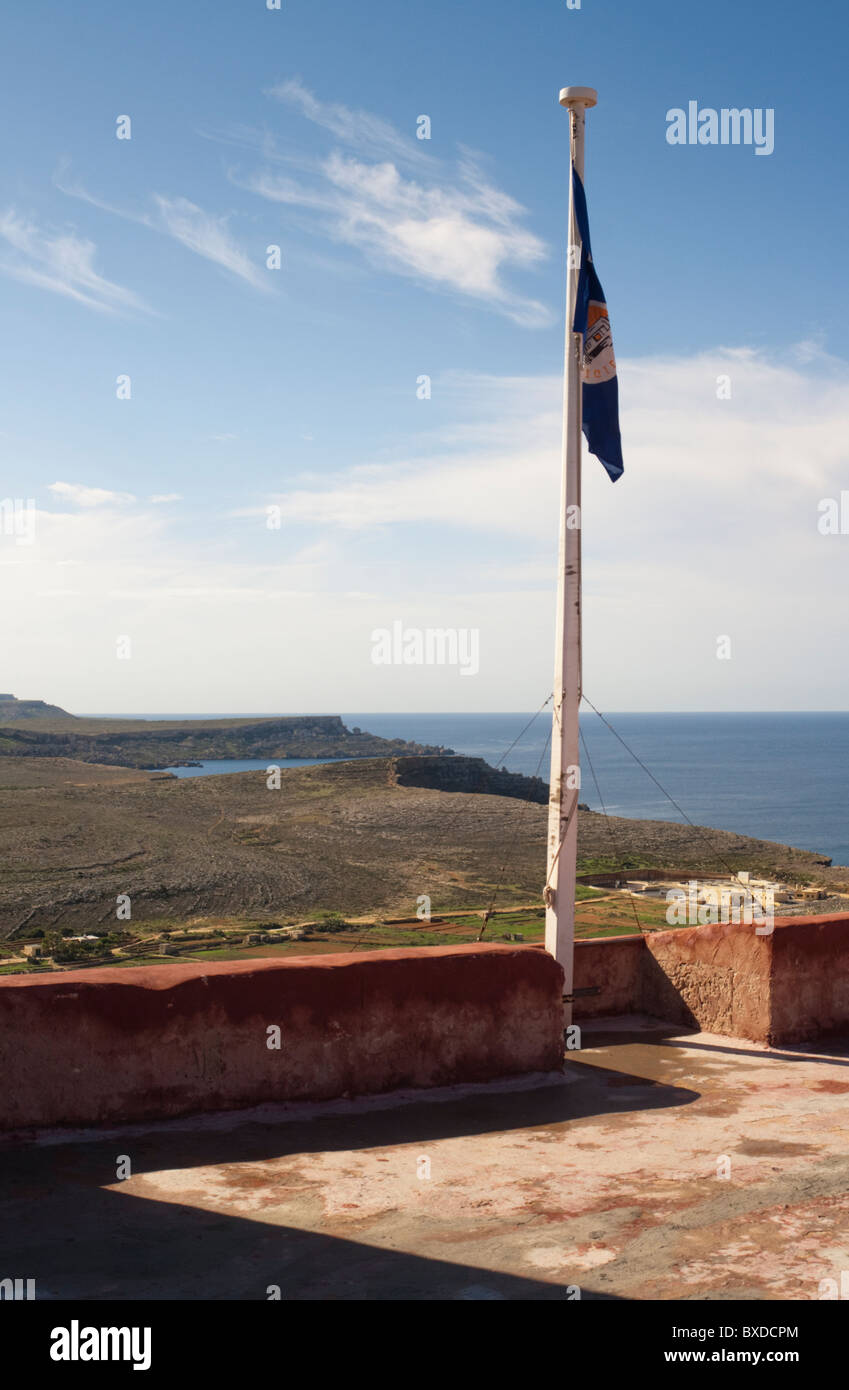 View from the Red Tower (St Agatha's Tower) on the Marfa Ridge, North ...