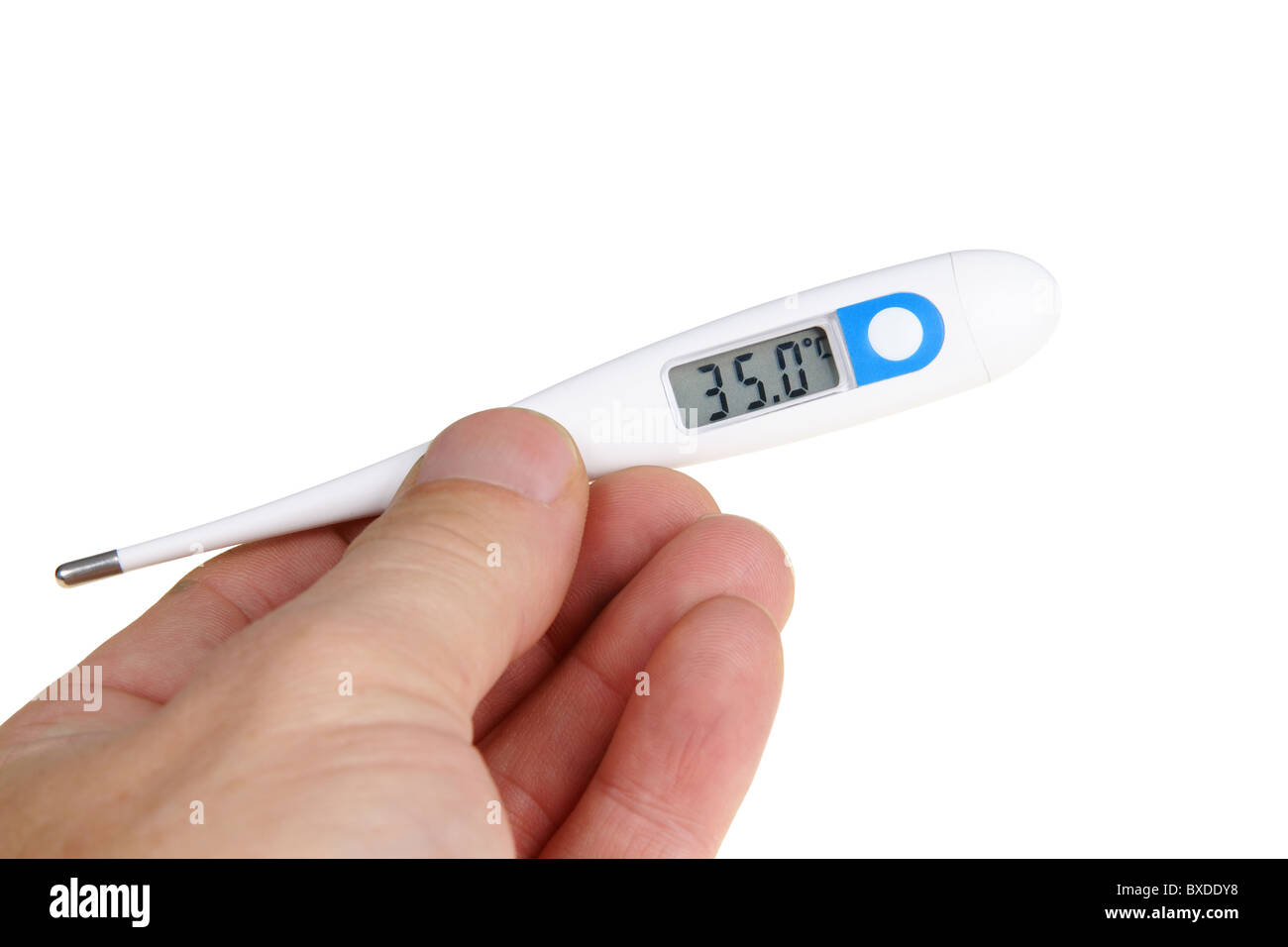 Digital thermometer close up hi-res stock photography and images - Alamy