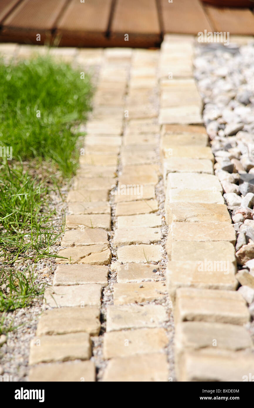 Cobblestone edge hi-res stock photography and images - Alamy
