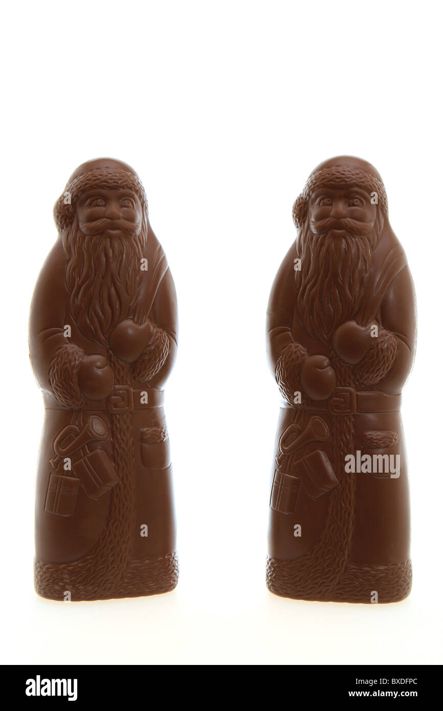 Santa Claus chocolate Stock Photo - Alamy