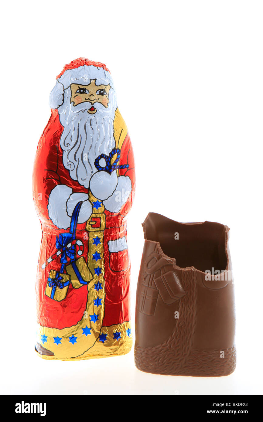 Santa claus chocolate hi-res stock photography and images - Alamy