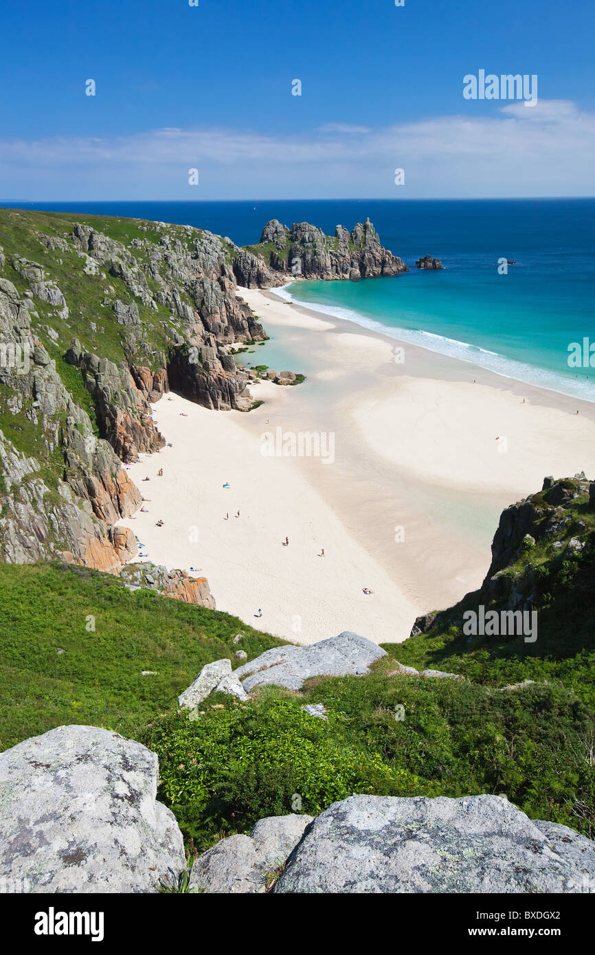 Treen beach cornwall hi-res stock photography and images - Alamy
