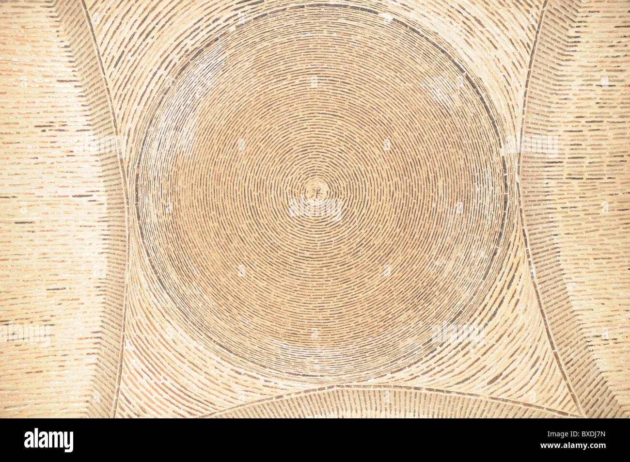 Brick dome roof of the 16th century Sandal Bedesteni section of the ...
