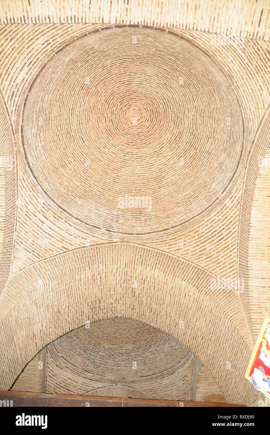 Brick dome roof of the 16th century Sandal Bedesteni section of the ...