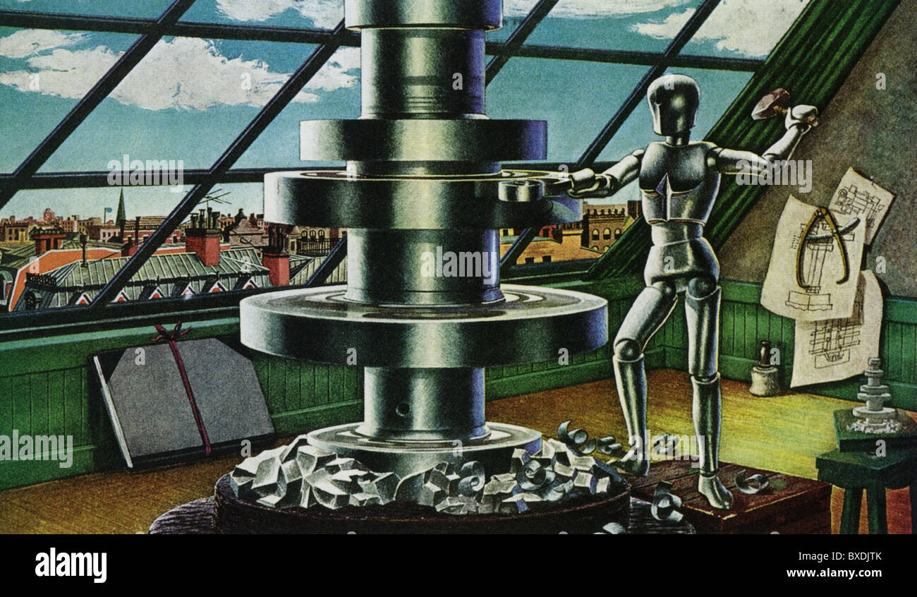 SHELL INDUSTRIAL PRODUCTS advert about 1955 Stock Photo - Alamy