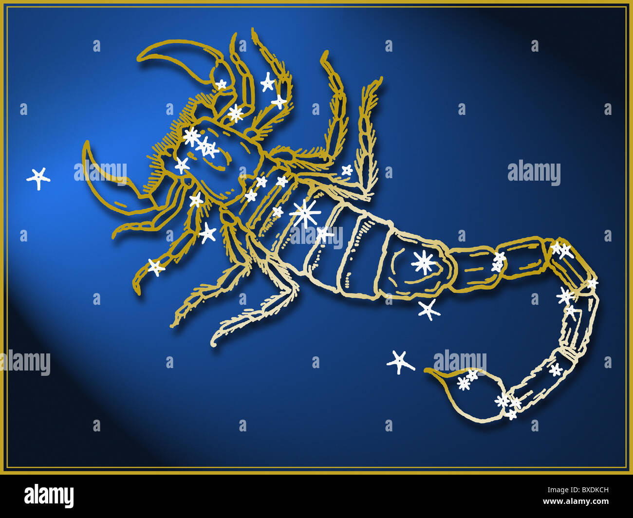 Scorpio astrological sign Stock Photo - Alamy