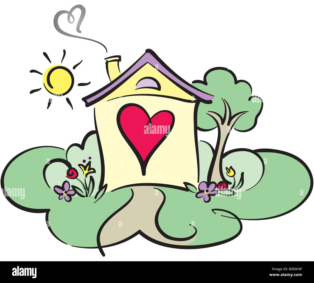 love at home Stock Photo - Alamy