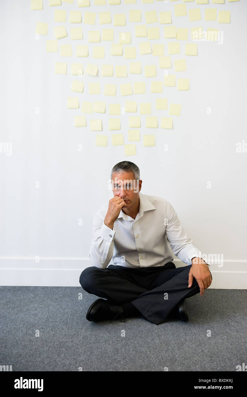 Wall covered with post it notes hi-res stock photography and images - Alamy