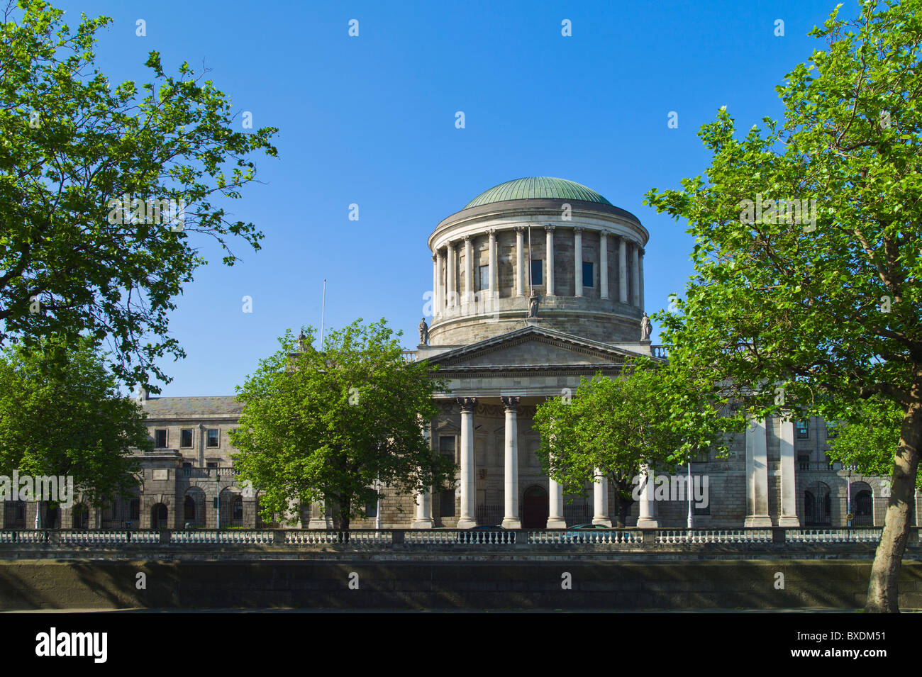 Four courts building in Dublin Ireland Stock Photo - Alamy