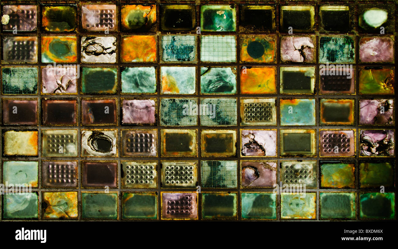 Colorful glass tile wall hi-res stock photography and images - Alamy