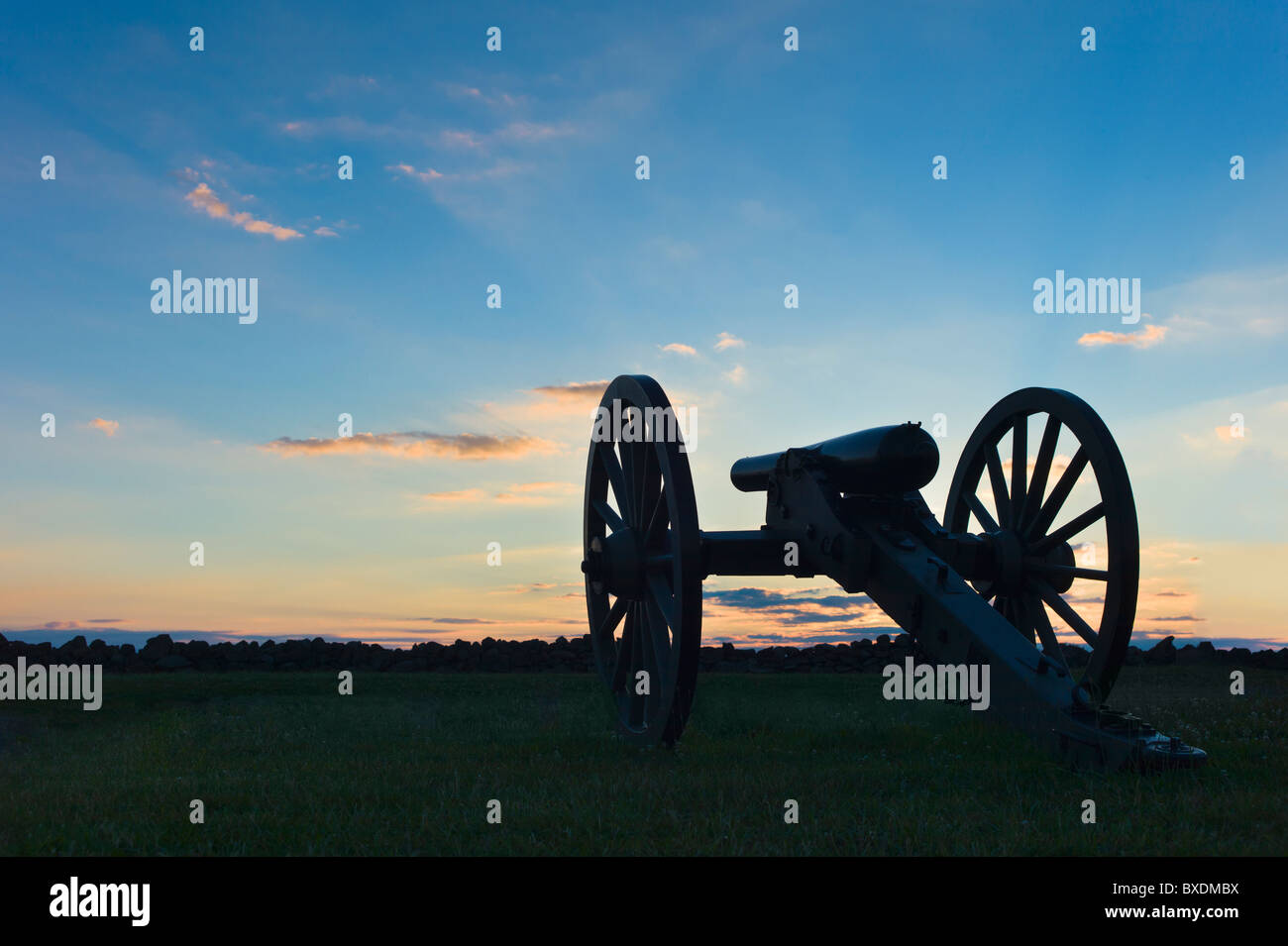 Gettysburg military park cannon metal hi-res stock photography and ...