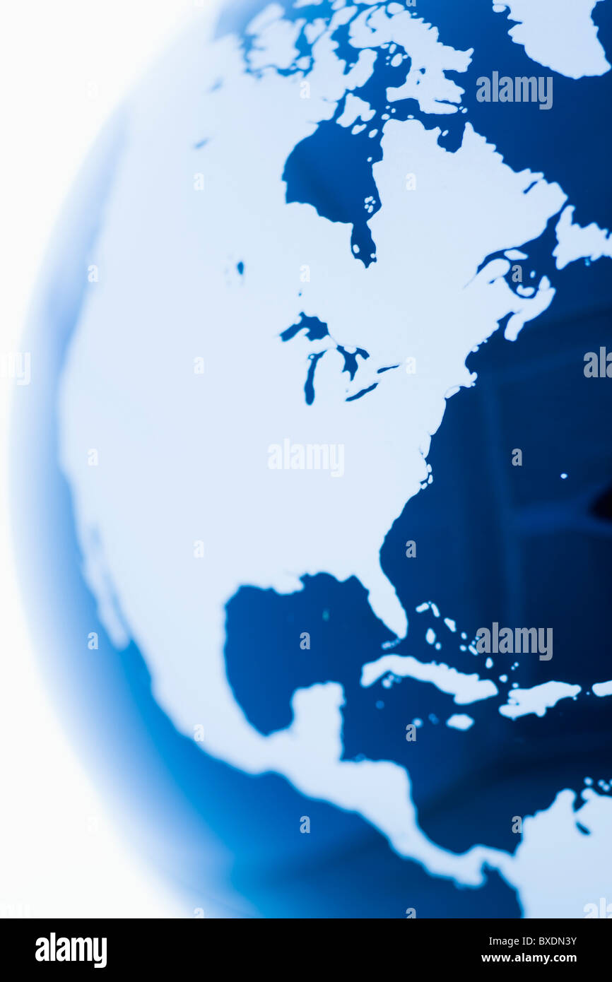 Map maps globe north america hi-res stock photography and images - Alamy