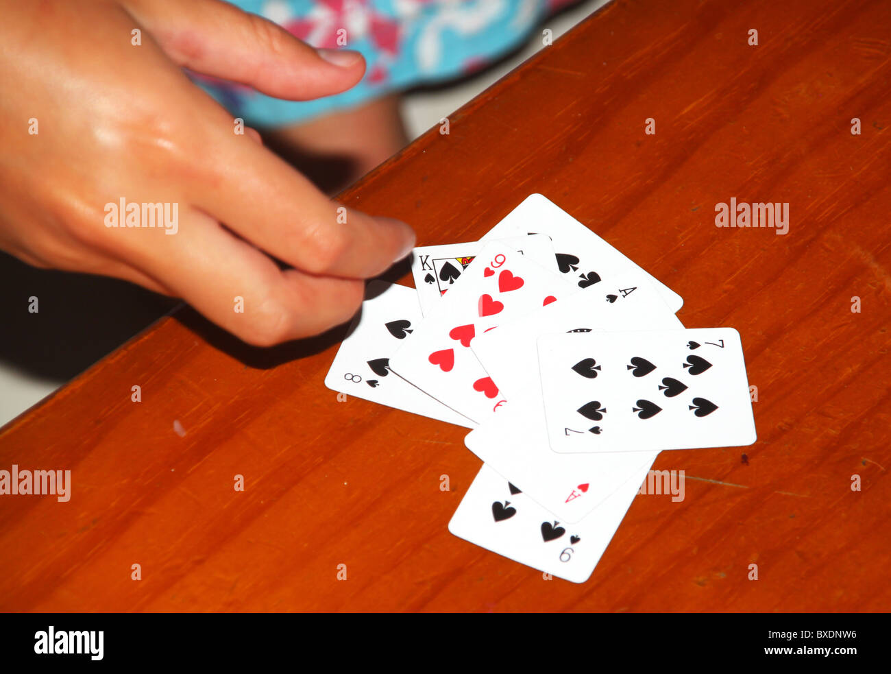 Hand of cards hi-res stock photography and images - Alamy
