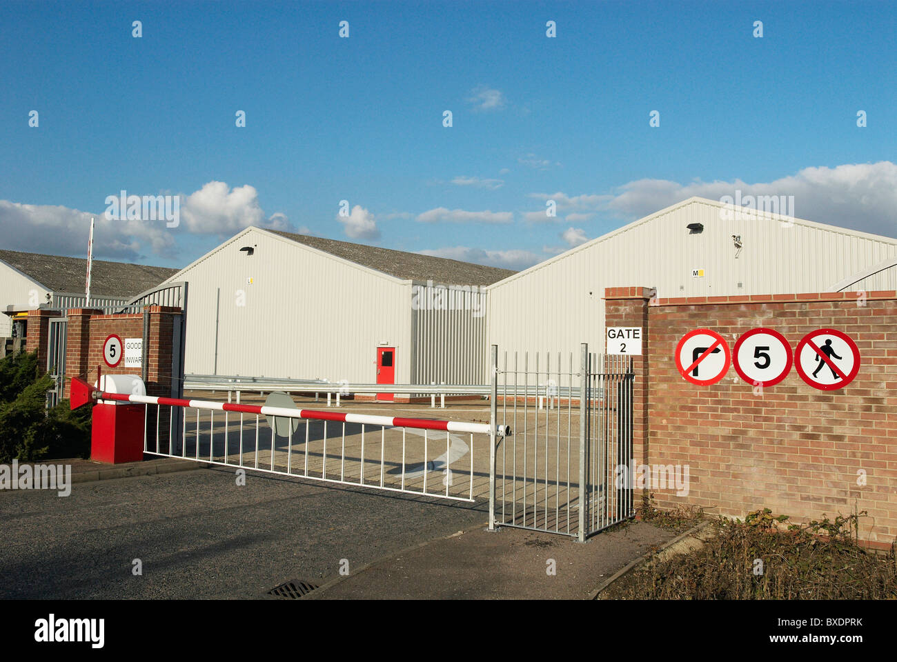 Closed The Factory Gate High Resolution Stock Photography and Images ...
