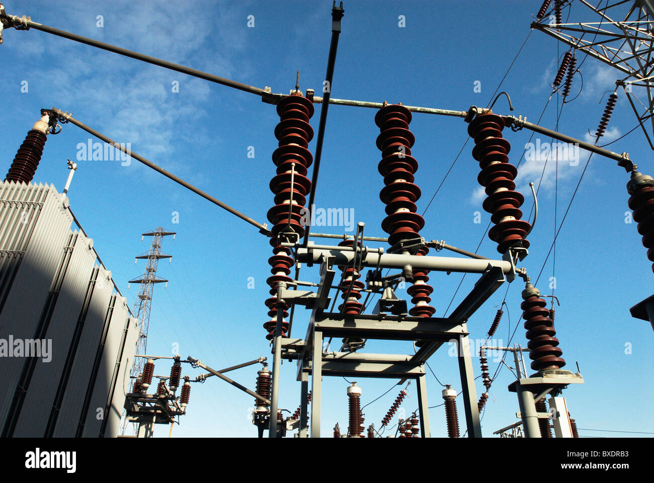 Pylon electric substation uk hi-res stock photography and images - Alamy