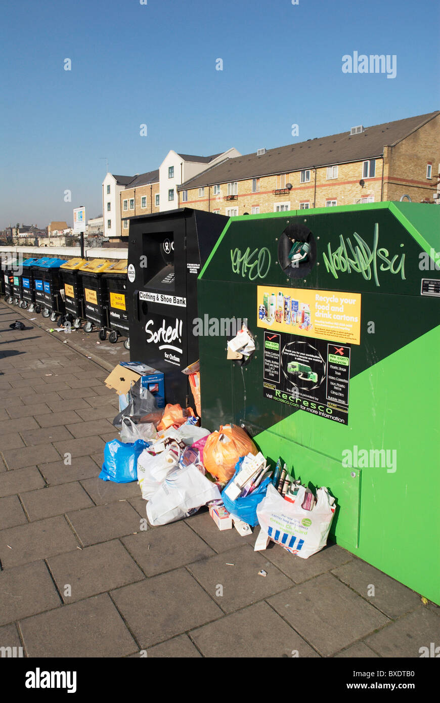 Waste overspill hi-res stock photography and images - Alamy