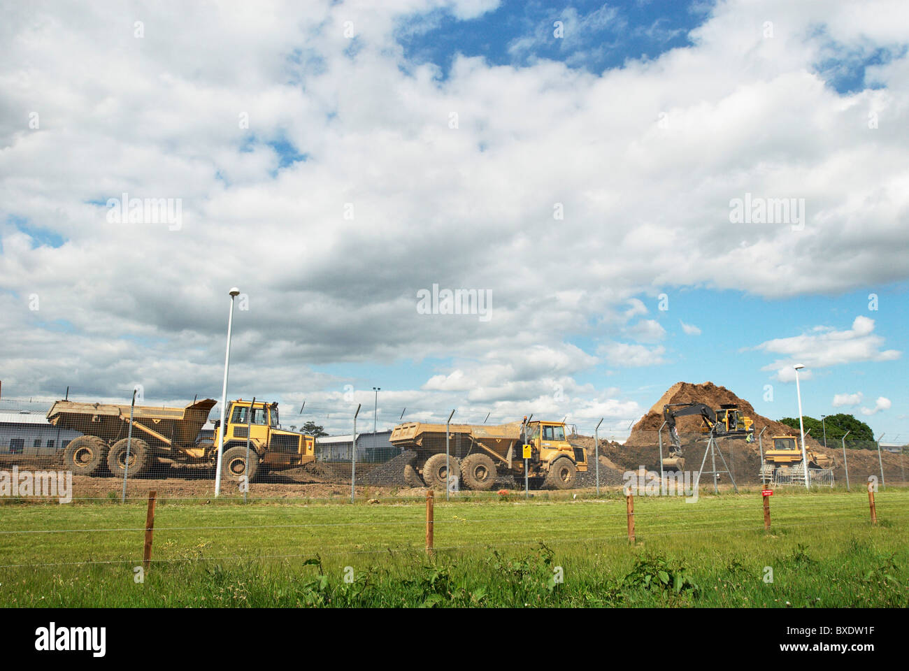 Construction work at army barracks Colchester Essex UK Stock Photo - Alamy