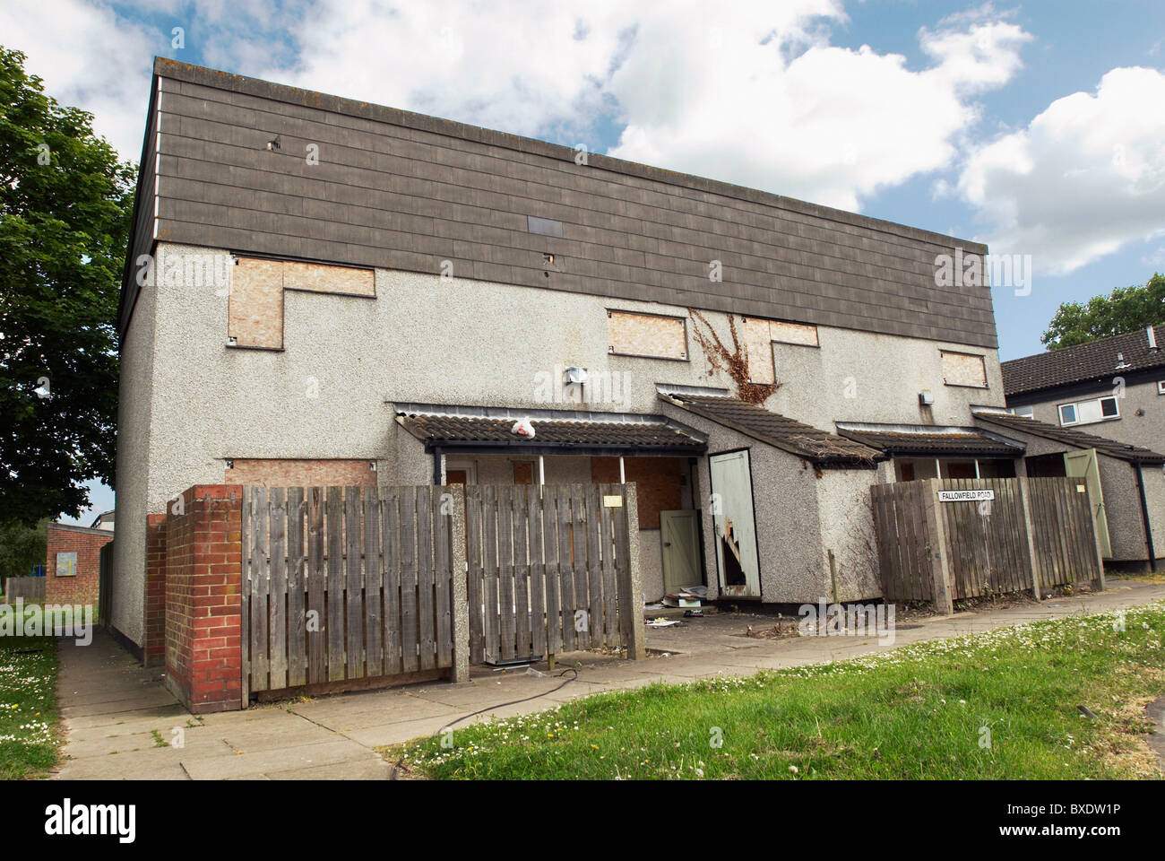Abandoned Council House High Resolution Stock Photography and Images ...
