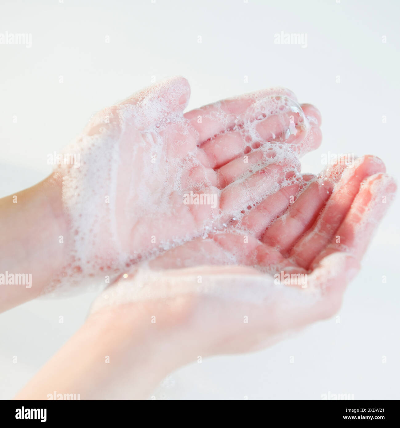 Soapy Hands Stock Photos & Soapy Hands Stock Images - Alamy