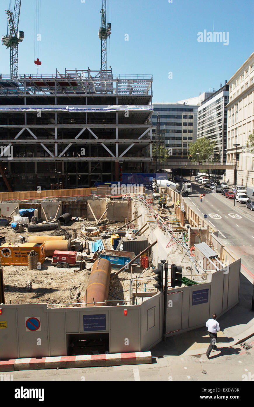 Construction watermark place on upper hi-res stock photography and ...