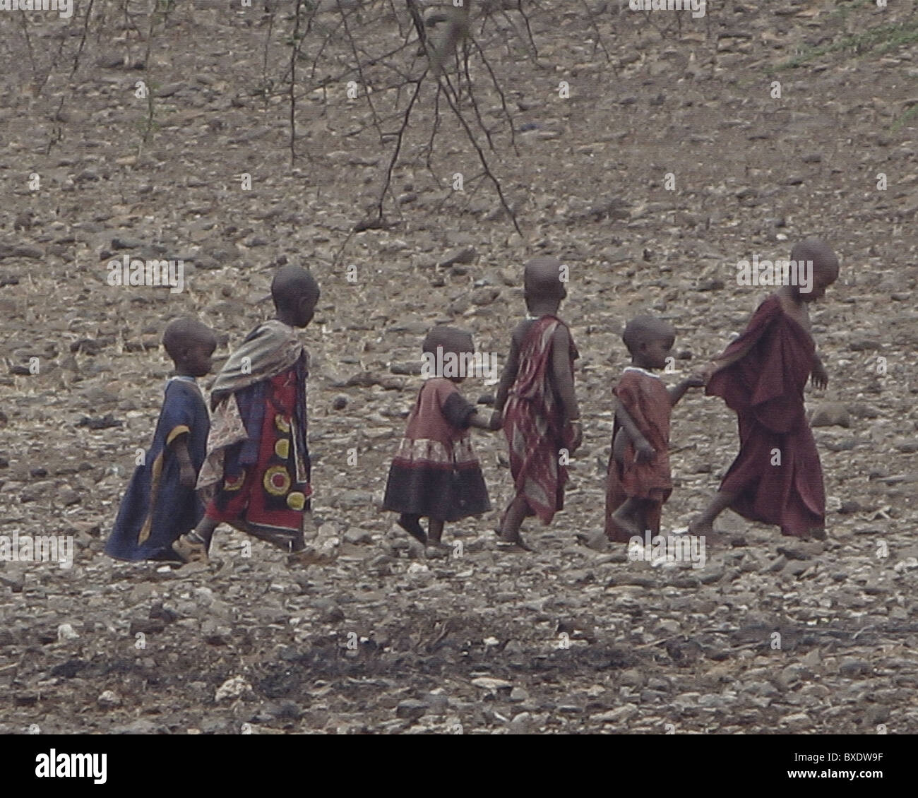Maasai children hi-res stock photography and images - Alamy
