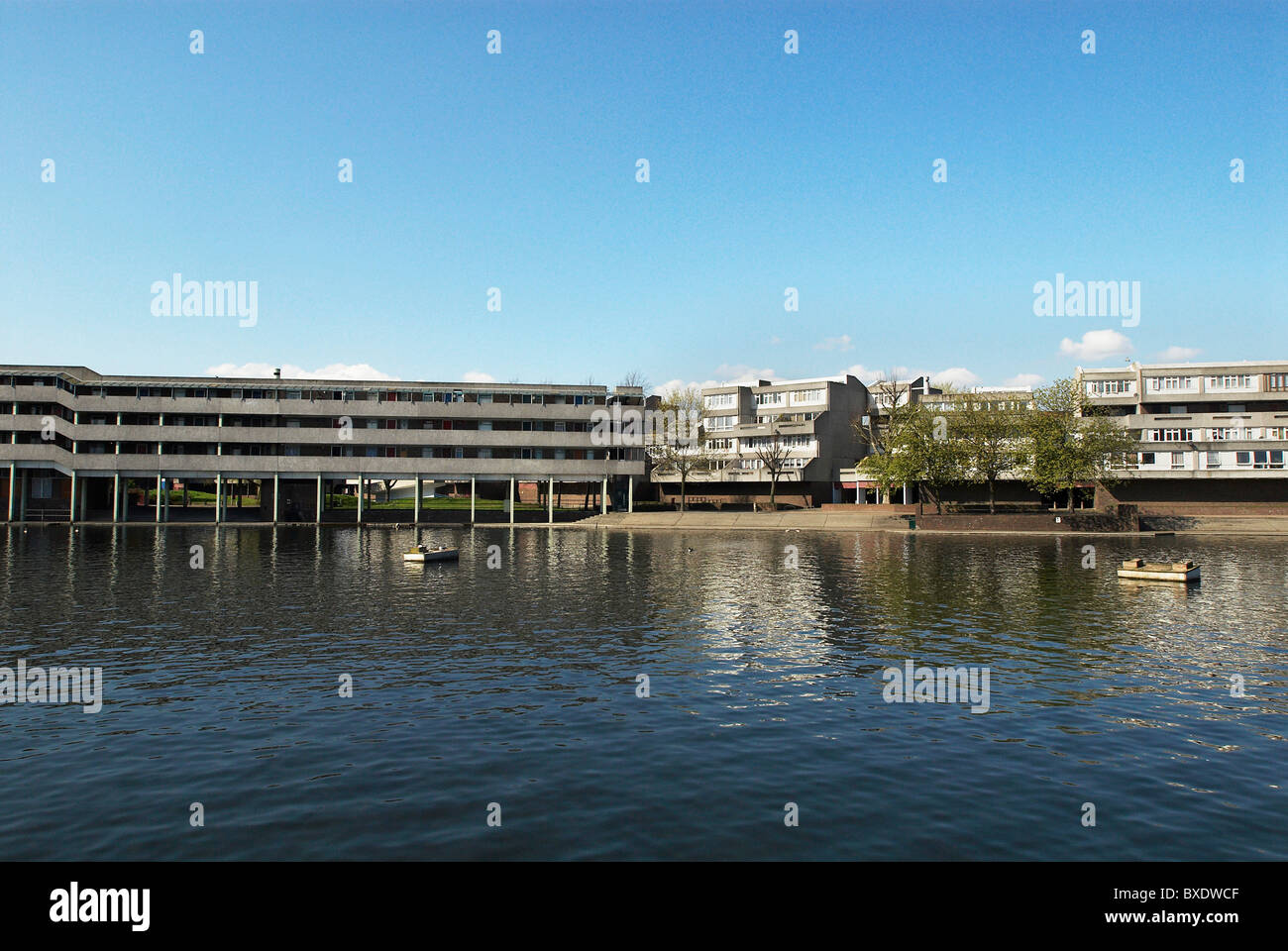 Modernist residential estate Erith South East London UK Stock Photo - Alamy