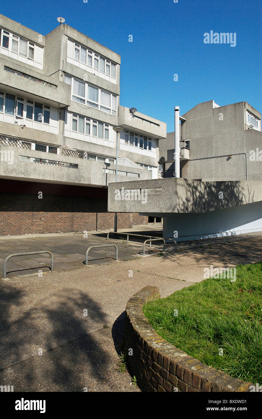 Modernist residential estate Erith South East London UK Stock Photo - Alamy