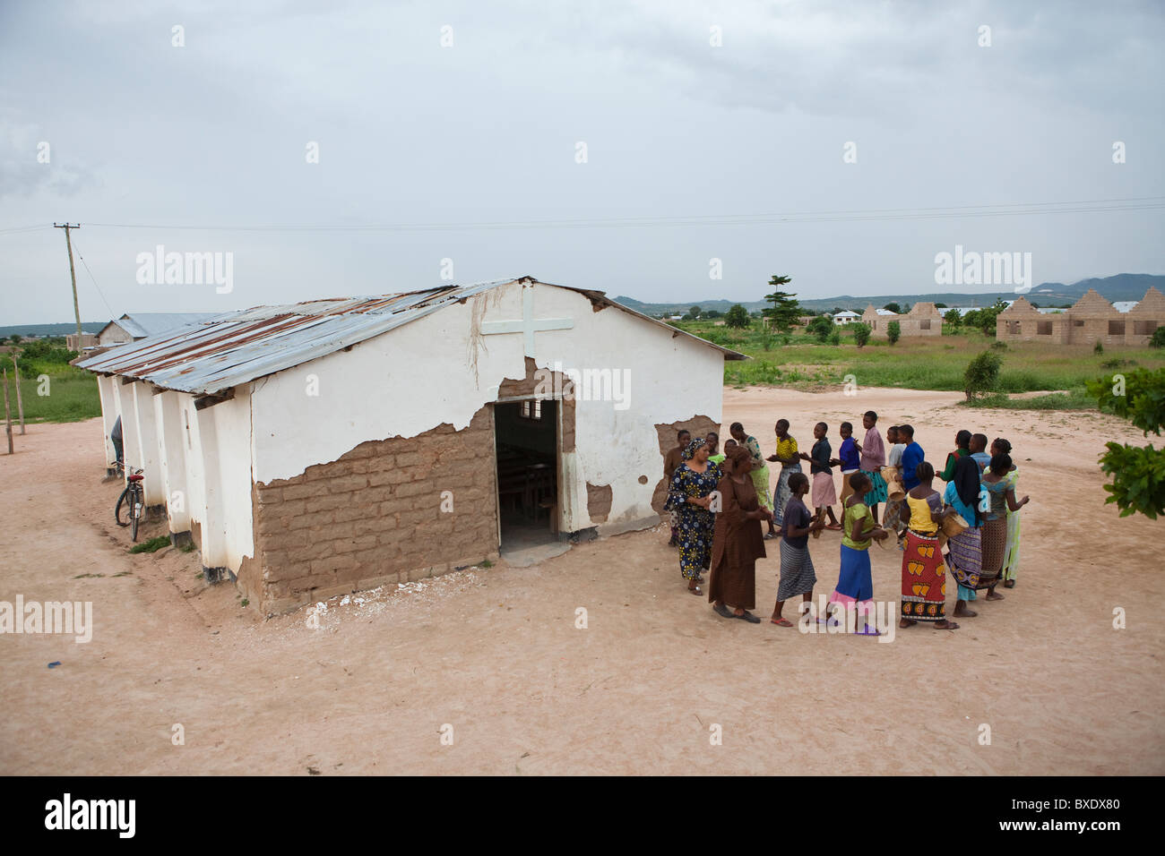 African village people dance hi-res stock photography and images - Alamy