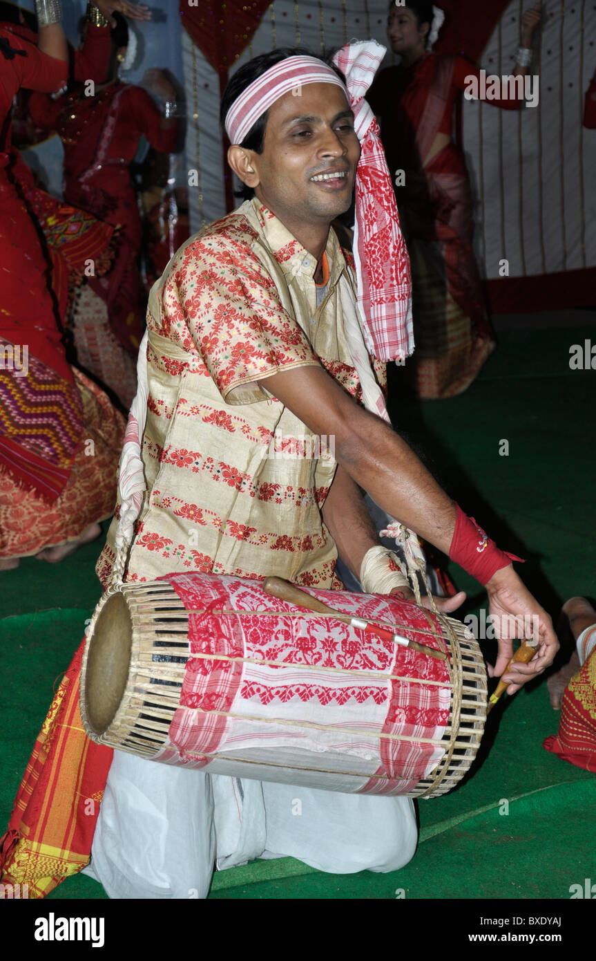 Bihu drum hi-res stock photography and images - Alamy