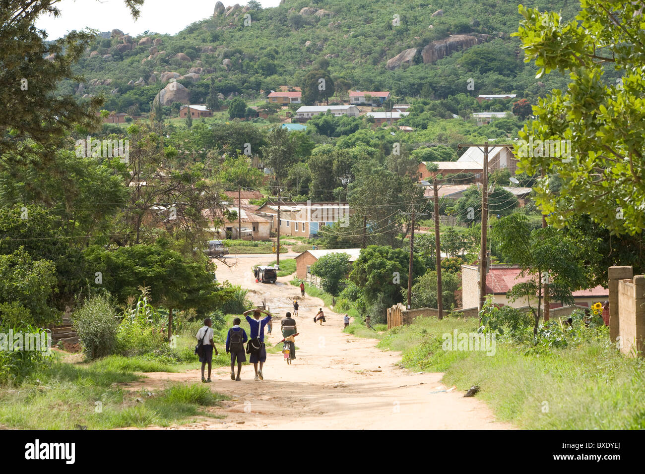 Scene from Iringa town, Tanzania, East Africa Stock Photo - Alamy