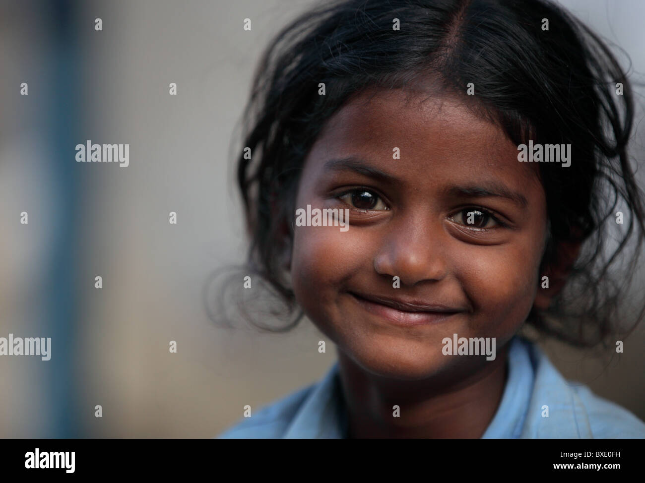 Beautiful girl Andhra Pradesh South India Stock Photo - Alamy