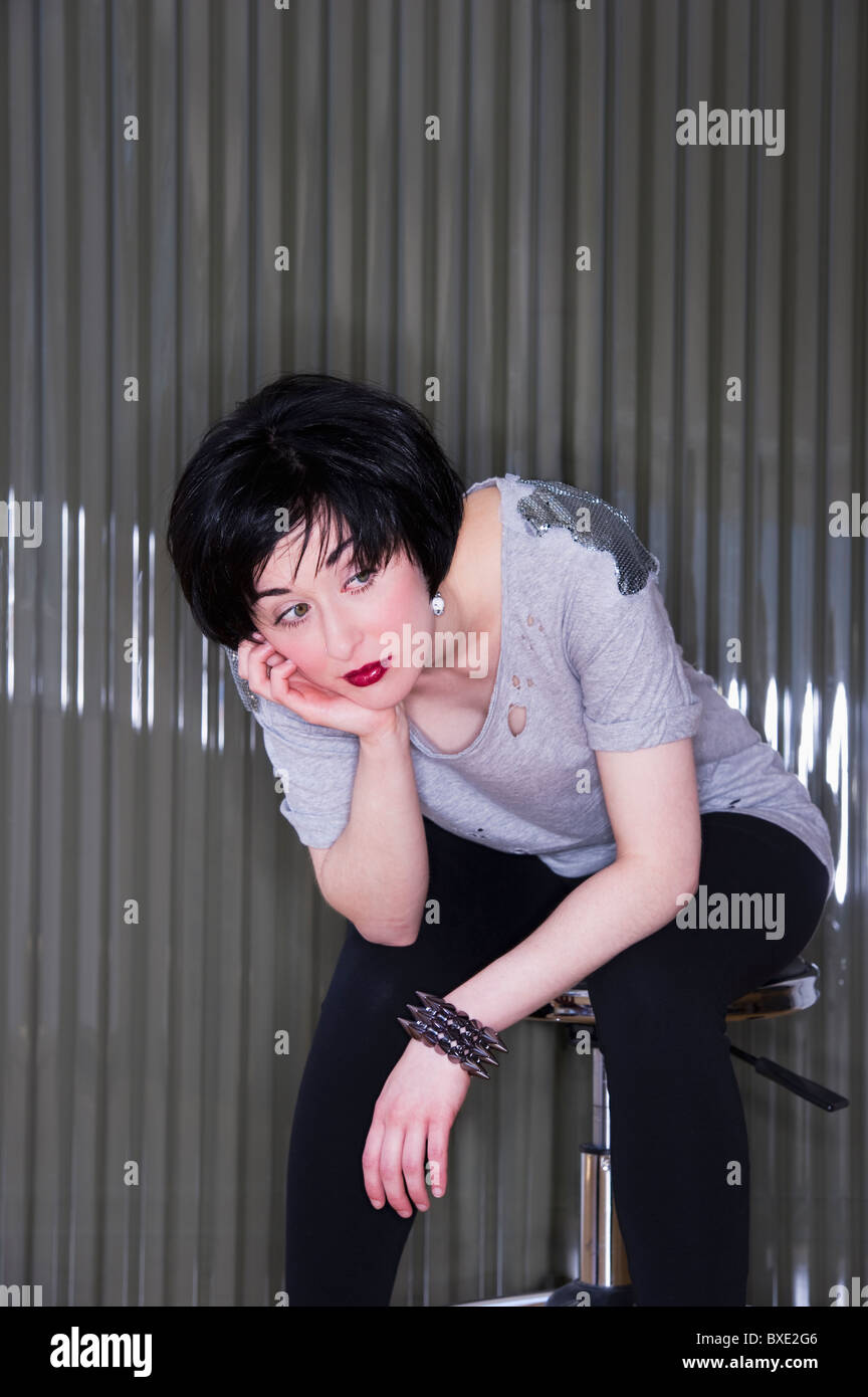 Slouched chair hi-res stock photography and images - Alamy