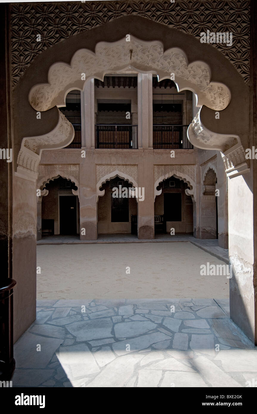 The Al Madrasah Al Ahmadiya (The museum of education) in Deira in Dubai ...
