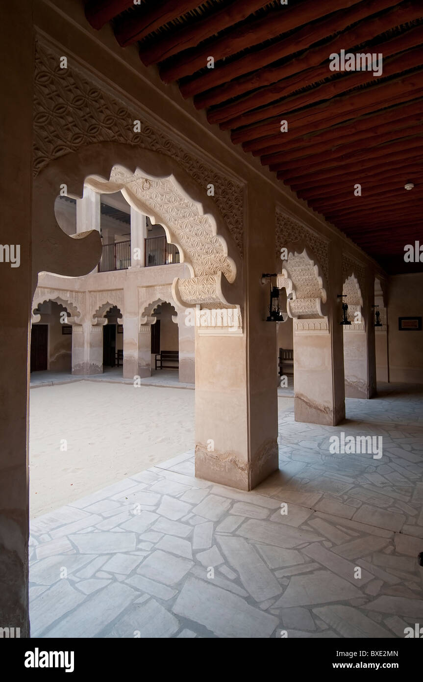The Al Madrasah Al Ahmadiya (The museum of education) in Deira in Dubai ...