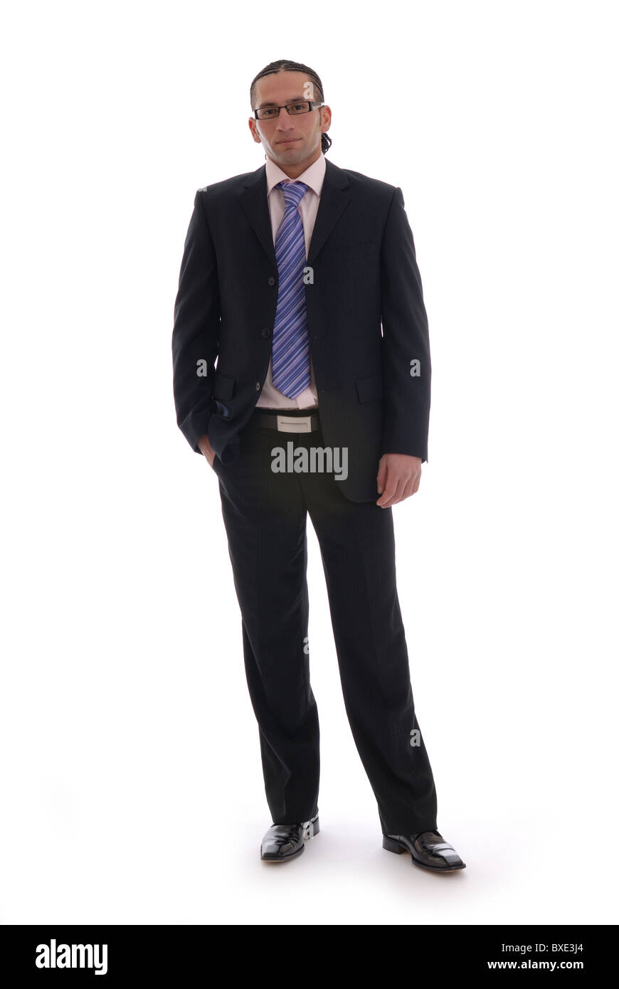 Business man pose hi-res stock photography and images - Alamy