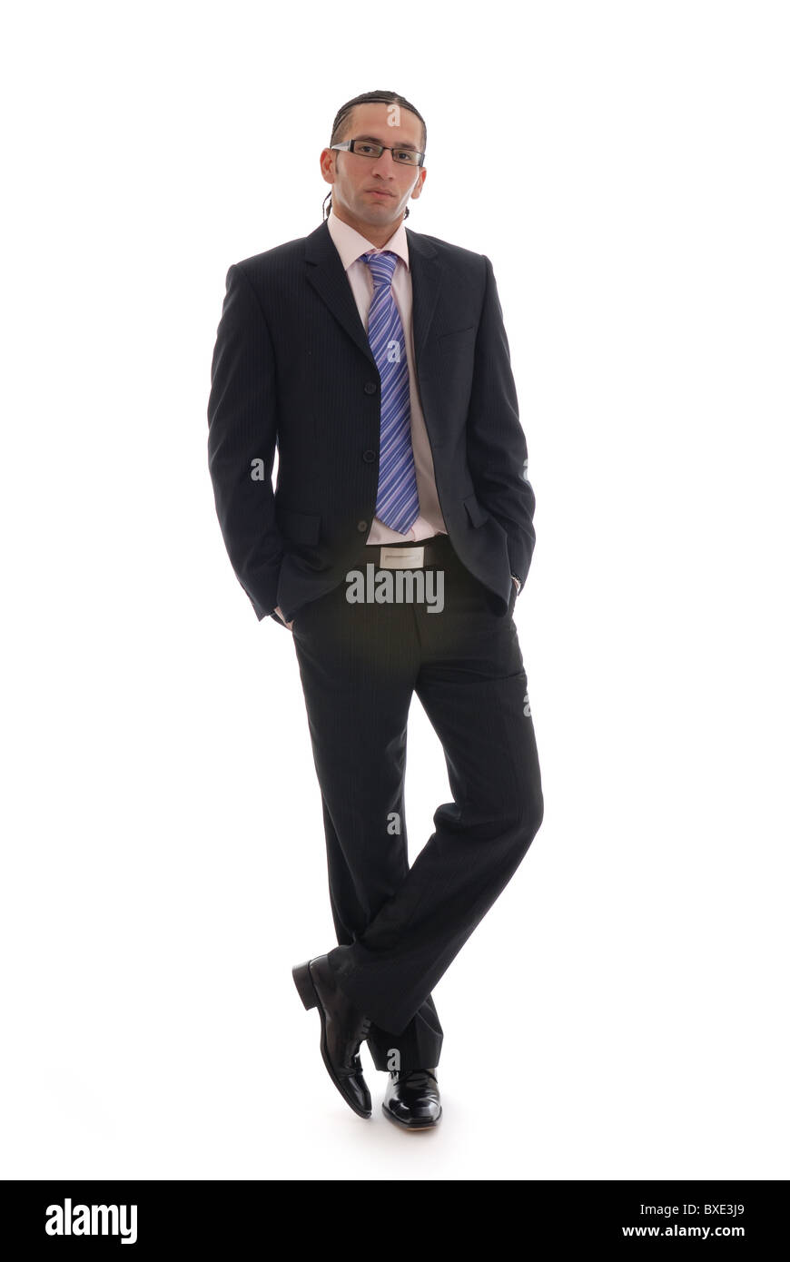 Young business man isolated Stock Photo - Alamy Young business man isolated Stock Photo - Alamy