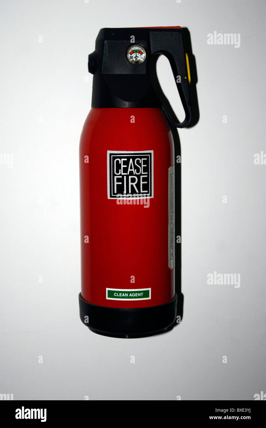 A Fire extinguisher - equipment for putting out fire Stock Photo - Alamy