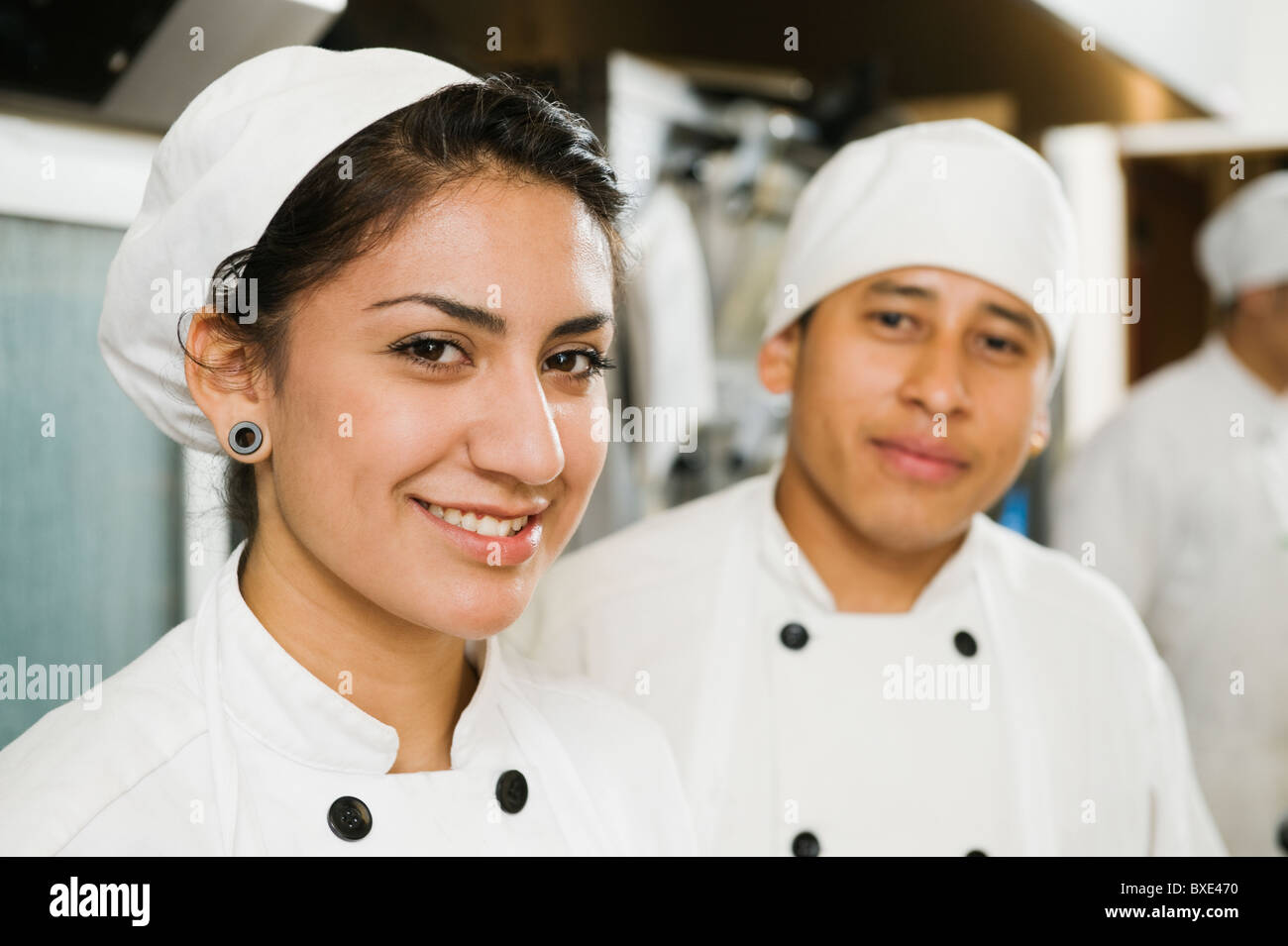 Chefs in bakery Stock Photo - Alamy