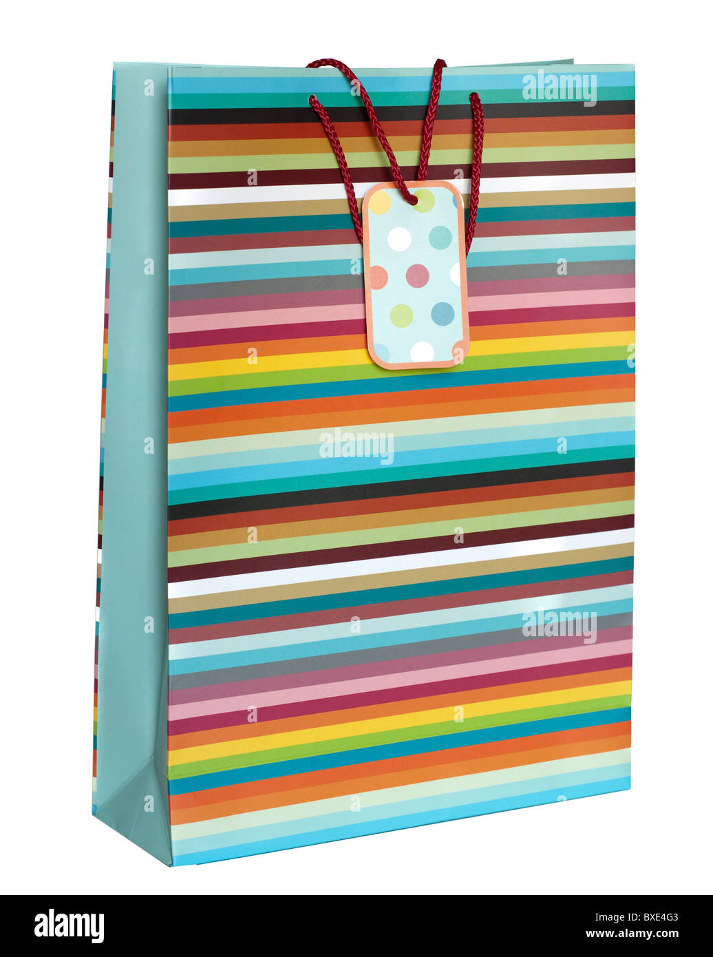 Multi coloured gift bag hi-res stock photography and images - Alamy