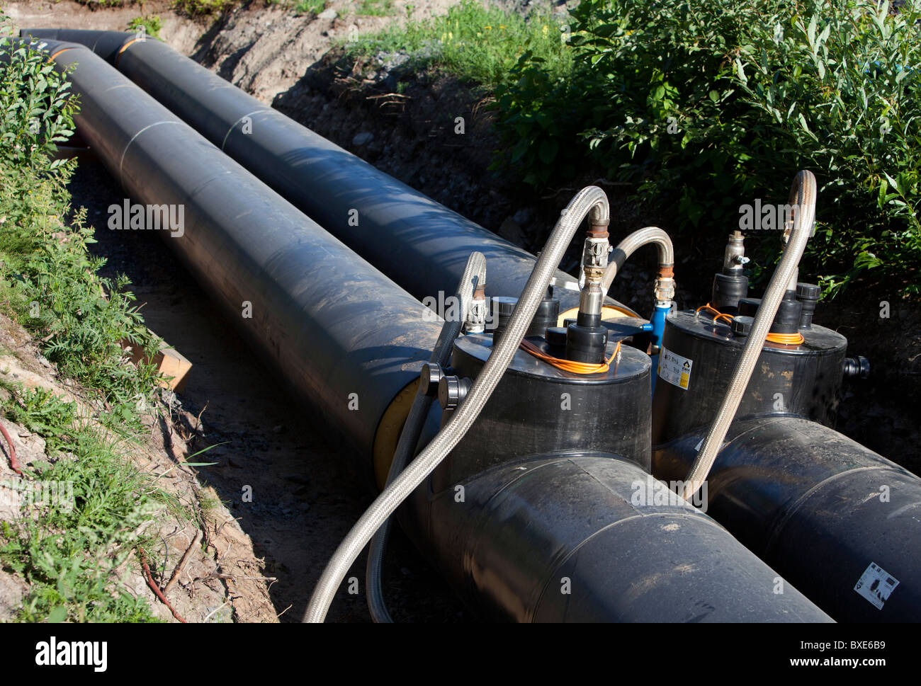 High pressure pipeline hi-res stock photography and images - Alamy