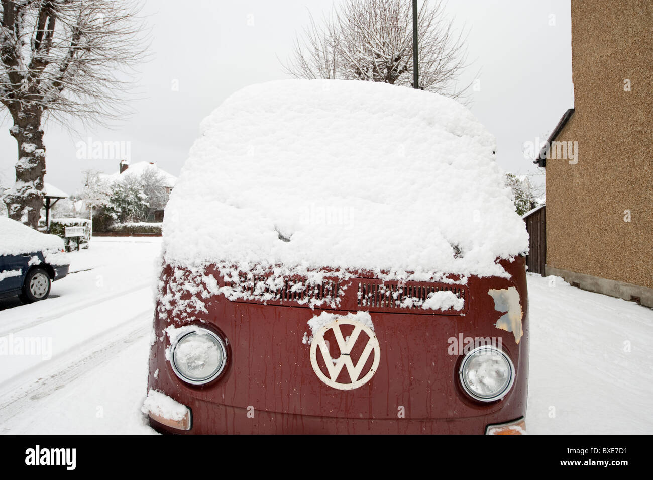 Heavy Snow Fall, London, England, UK Stock Photo - Alamy