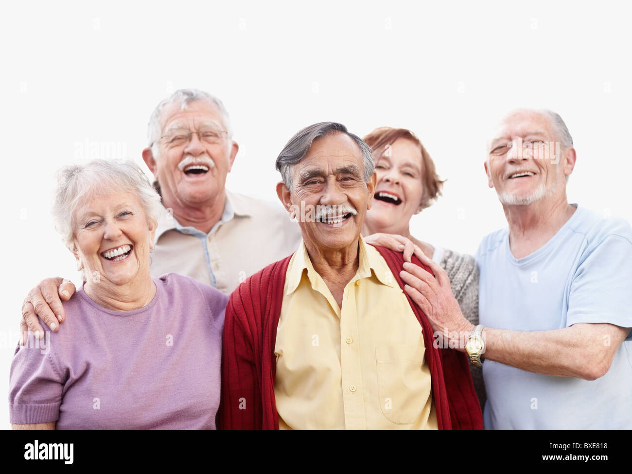 Group Of Old People Laughing