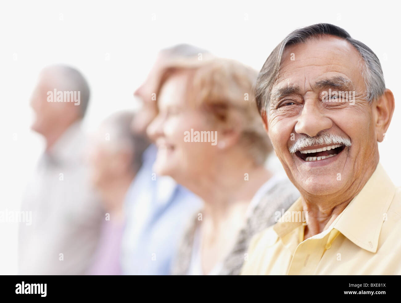 Old woman standing facing camera hi-res stock photography and images ...