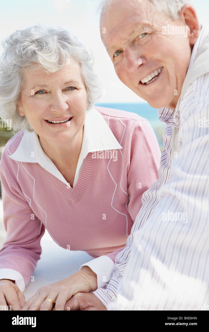 Happy portrait couples 70's hi-res stock photography and images - Alamy