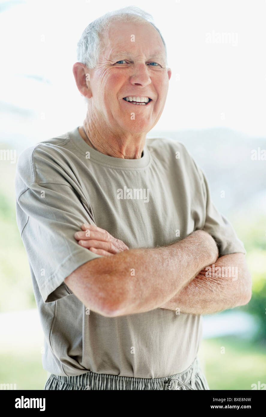 Smiling man in process hi-res stock photography and images - Alamy