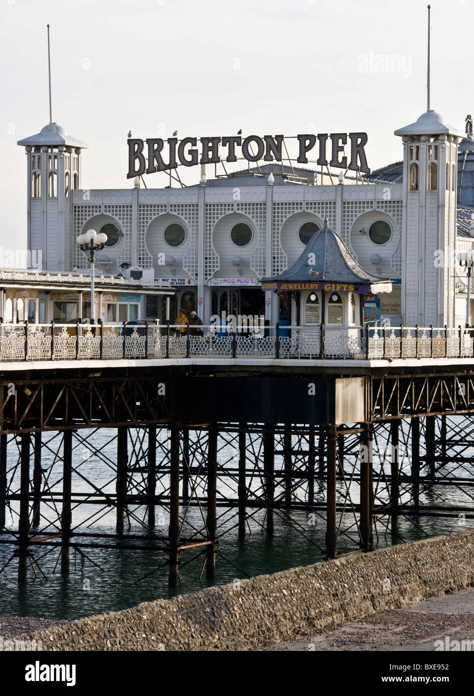Grade 2 listed Brighton Pier Brighton east Sussex England Europe Stock ...