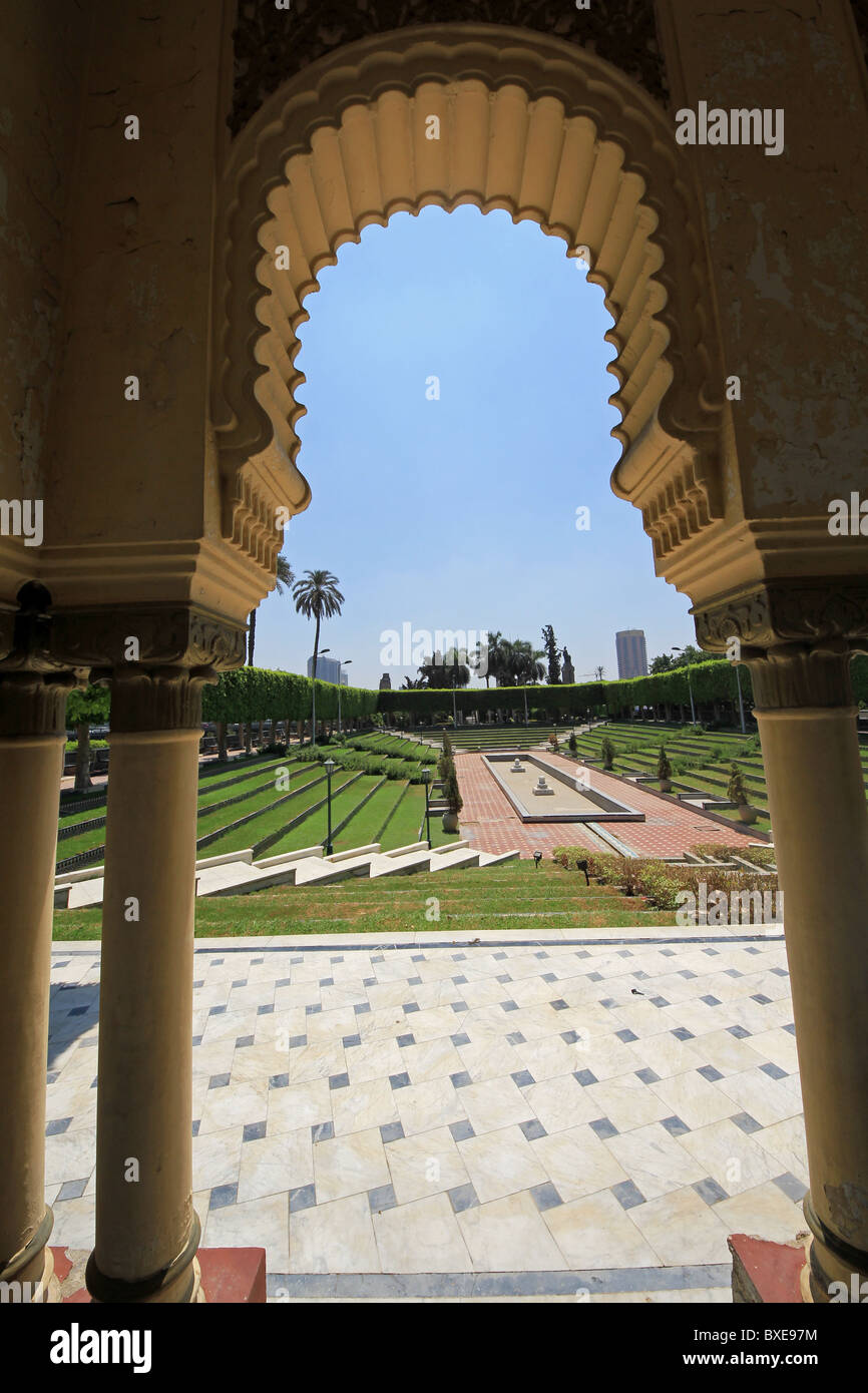 al andalus Garden Cairo Egypt Stock Photo - Alamy