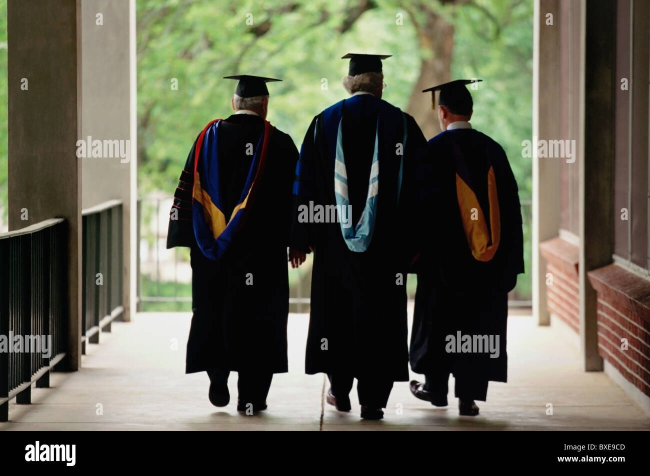 Three adult graduates Stock Photo - Alamy