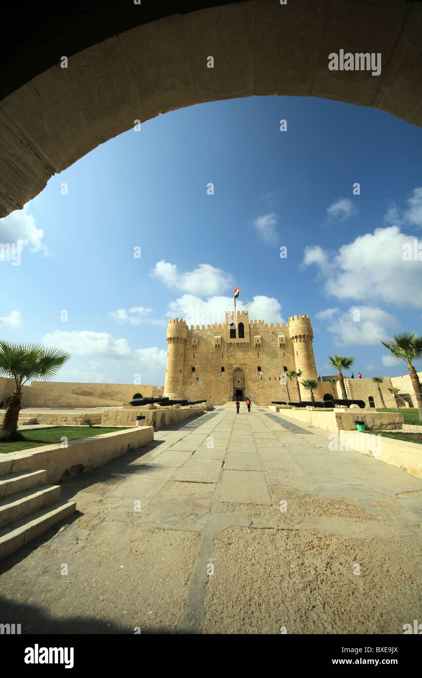 Qaitbay Fort, Alexandria،Egypt Stock Photo - Alamy